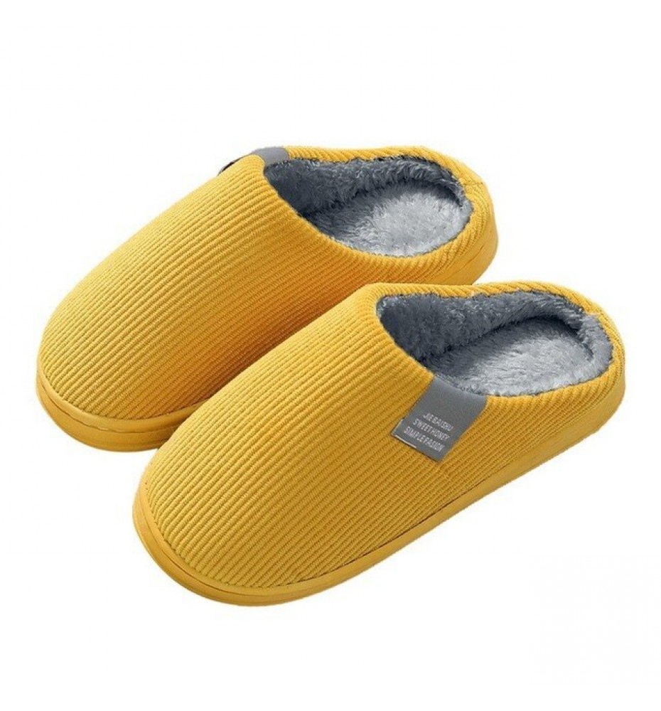 Color: Black-E, Size: 36-37 - Women Indoor Slippers 2022 New Warm Plush ...