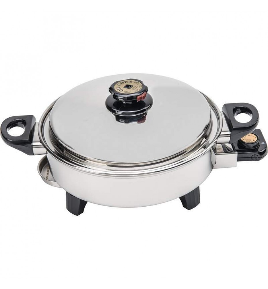 3.5qt T304 Stainless Steel Oil Core Skillet